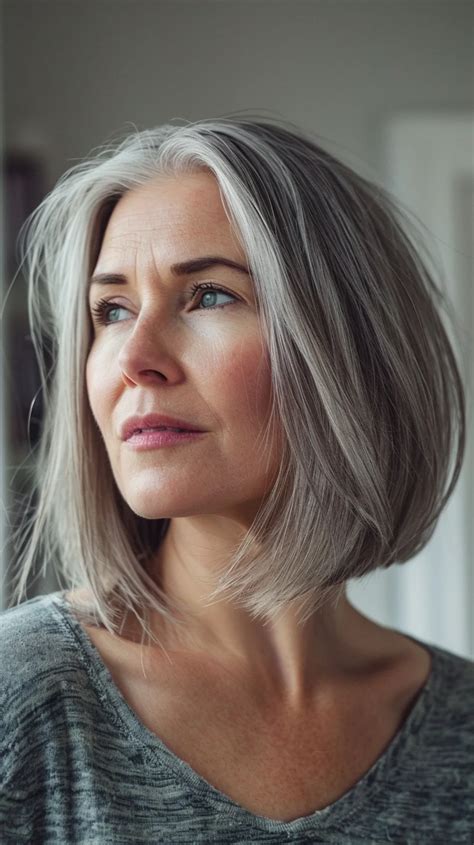 Cute Gray Bob Hairstyles You Need To Try