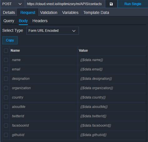 Create Tests From Template Vrest Ng Documentation