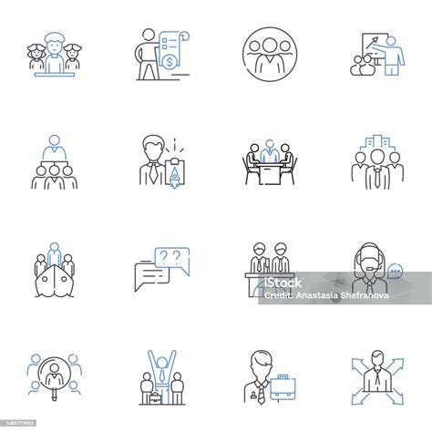 스킬 개발 라인 아이콘 컬렉션입니다 학습 연습 개선 성장 숙달 개선 숙련도 벡터 및 선형 그림 적응성 역량 전문성 개요 표지판