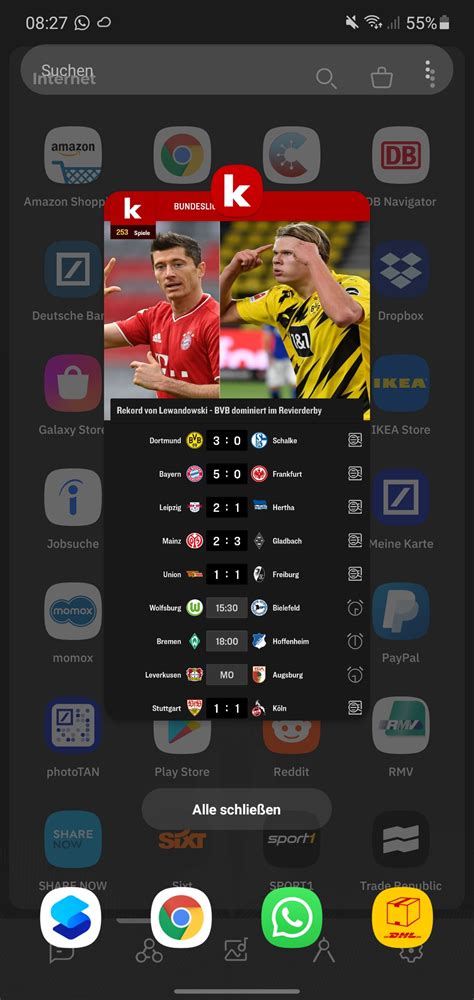 App Drawer Visible Under Multitasking View Anyone Have The Same Problem Rsmartlauncher
