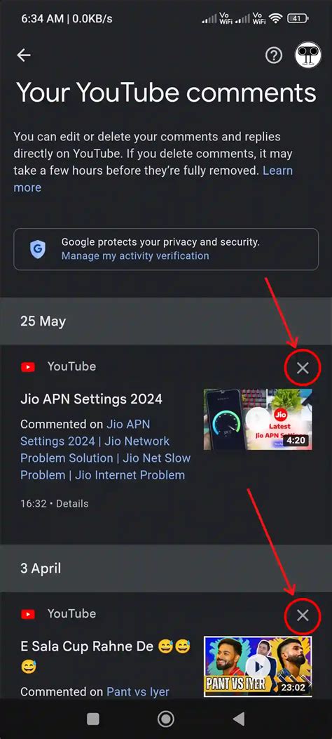How To Check And Delete YouTube Comment History Mobile PC
