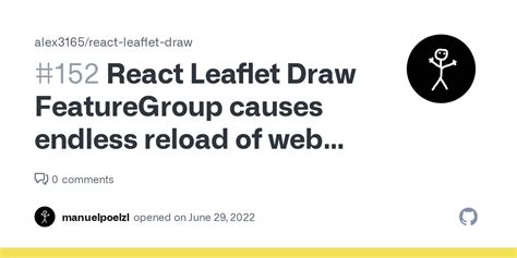 React Leaflet Draw FeatureGroup Causes Endless Reload Of Web Page