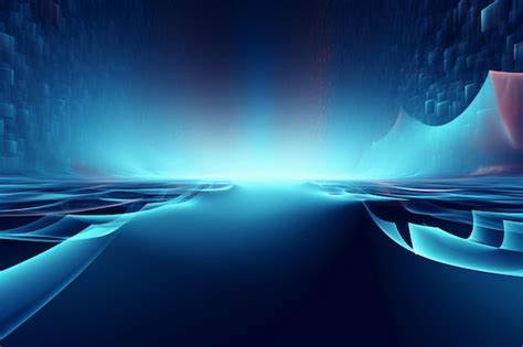 Premium Ai Image Abstract Cyber Space Background