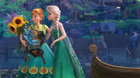 Frozen Fever Elsa And Anna Photo 38258302 Fanpop
