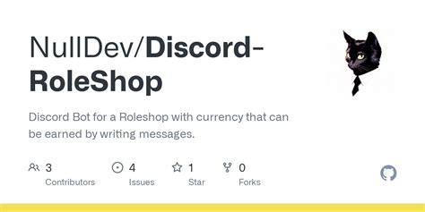 Github Nulldev Discord Roleshop Discord For A Roleshop With Currency That Can Be Earned