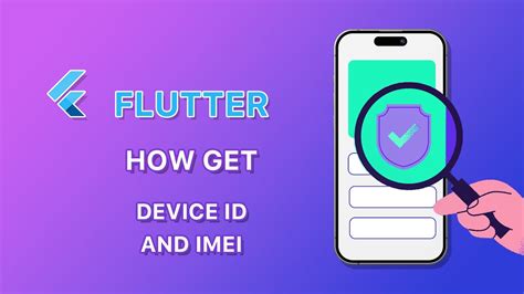 How To Get Device ID Android ID And IMEI In Flutter YouTube