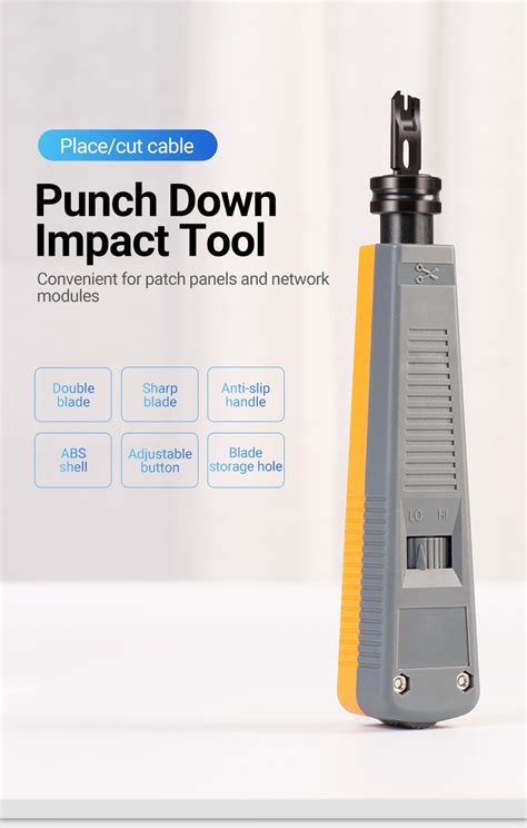 Vention Kec Punch Down Tool Efficient Network Wiring Tool Vention Kec Punch Down Tool Efficient Network Wiring Tool