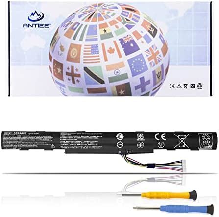ANTIEE AS16A5K AS16A7K AS16A8K Laptop Battery For A CER Aspire E E5 475 475G 476 476G 523 523G