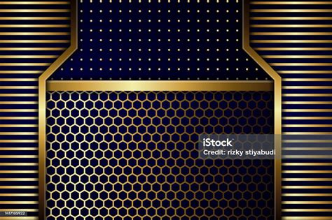 수평 레이아웃의 추상적 인 현대 고급 배경 디자인 템플릿 3차원 형태에 대한 스톡 벡터 아트 및 기타 이미지 3차원 형태 개념 개념과 주제 Istock