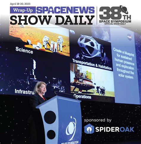 Download The 2023 Space Symposium Daily Spacenews