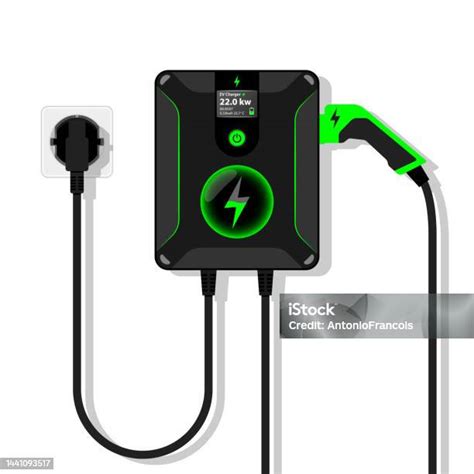 전기 자동차 벽 충전기 소형 가정용 충전소 빠른 스마트 지능형 월박스 Ev 충전소 전기 자동차 대체 연료 자동차에 대한 스톡
