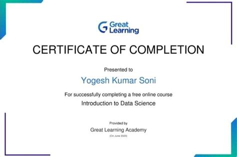Congratulations To Yogesh Kumar Soni For Successfully Completing The