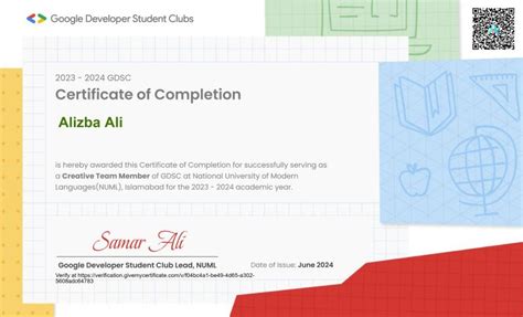 alizba ali on linkedin gdscnuml creativeteam