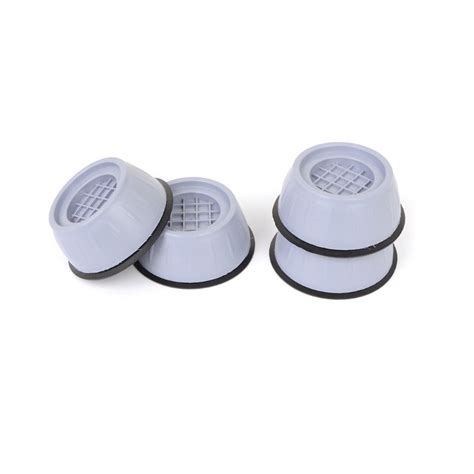 Комплект от 4 опори антивибрационни противоплъзгащи противошумни за перални и сушилни