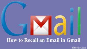 How To Recall An Email In Gmail 3 Steps