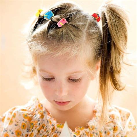 Top cách cột tóc cho bé gái đi học đi chơi đáng yêu