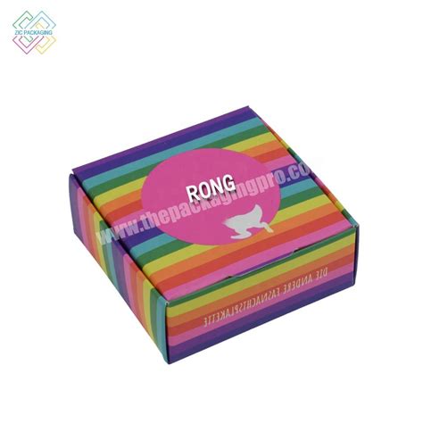 Printed Folding Customize Colour Clothing Packing Shipping Boxes Kraft