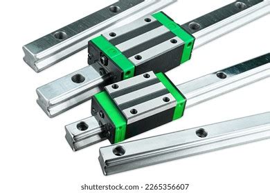 Linear Guide Rail Sliding Block Isolated Stock Photo Shutterstock