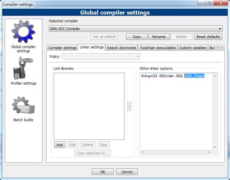 C Undefined Reference To IMG Load CodeBlocks And SDL Image Error Stack Overflow
