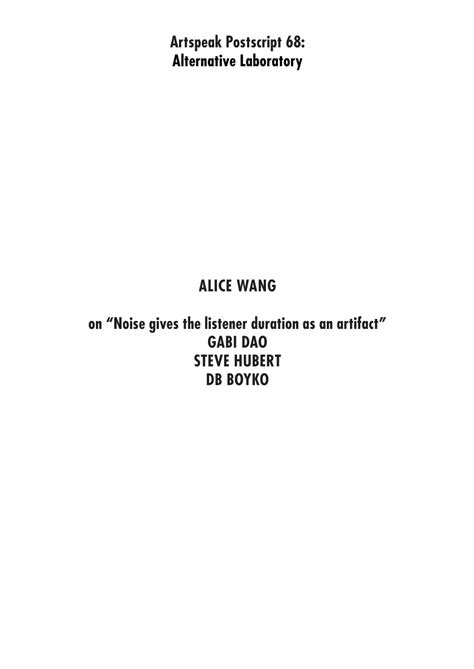 Pdf Alternative Laboratory