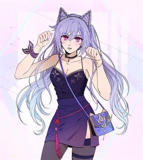 Keqing Genshin Impact Image Zerochan Anime Image Board