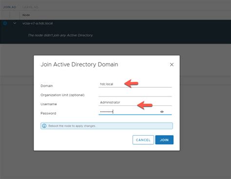 VCenter Active Directory Authentication Hybrid Data Center