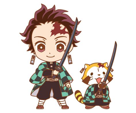 キャラクター鬼滅の刃あらいぐまラスカル