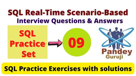 09 Stored Procedure Query Based Interview Questions And Answers Advanced Sql Interview