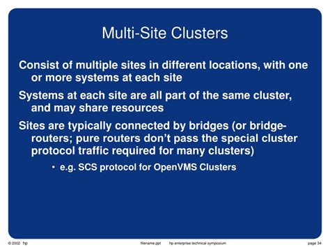 Ppt Using Openvms Clusters For Disaster Tolerance Keith Parris Powerpoint Presentation Id
