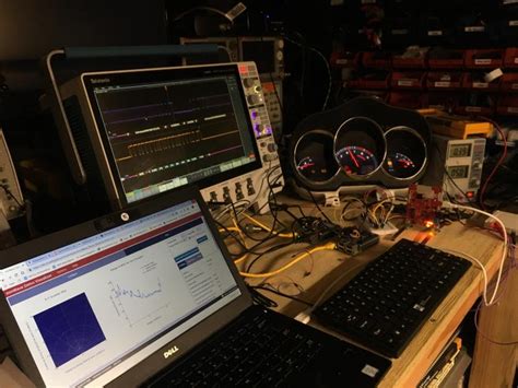 Mark Elo On Linkedin Raspberrypi Canbus Tektronix Oscilloscope