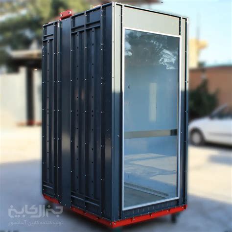 کابین آسانسور یک جهت شیشه جنرال کابین