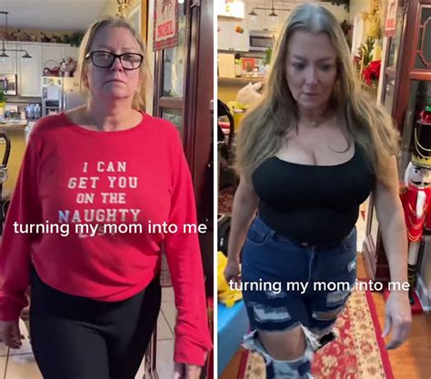 ‘turning My Mom Into Me 30 Awesome And Unexpected Mom Makeovers
