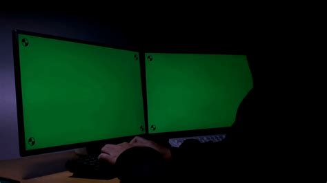 Hacker Using Computer Green Screen With Stock Footage Sbv 315795390 Storyblocks