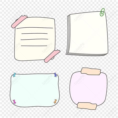 만화 다채로운 메모 스티커 메모 세트 노트 일러스트 메모 일러스트 손 일러스트 우주 일러스트 편지지 일러스트 포스트잇 일러스트 Png 일러스트 무료 다운로드 Lovepik
