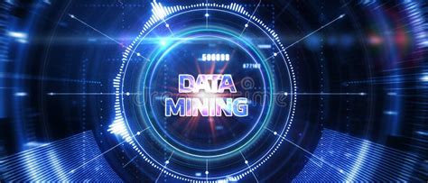 Data Mining Concept Business Modern Technology Internet And Networking Concept Stock