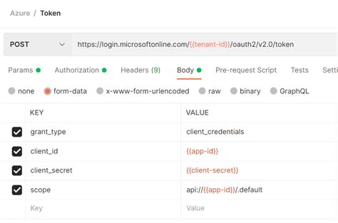 Scope Used For Authenticating To Use An App Registration Api Microsoft Qanda
