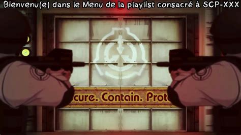 SCP XXX Menu Principal YouTube
