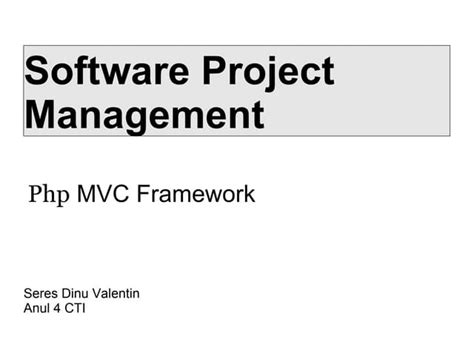 Mps Mvc Framework Ppt