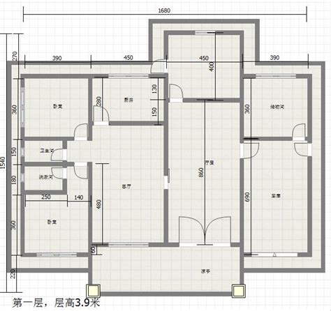 农村别墅平面图 别野院子平面图 微信公众号文章