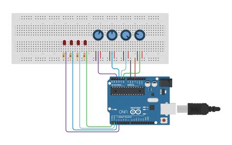 Circuit Design Quiz 4 Tinkercad