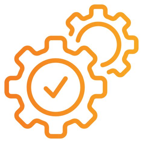 Execute Generic Gradient Outline Icon