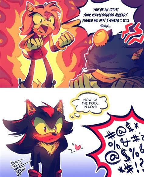 Pin By Polinapryvaeva On Shadow And Amy Sonic And Amy Sonic Funny