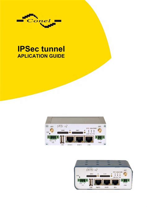PDF IPSec Tunnel Files Elsist Bizfiles Elsist Biz Ftp Various Conel