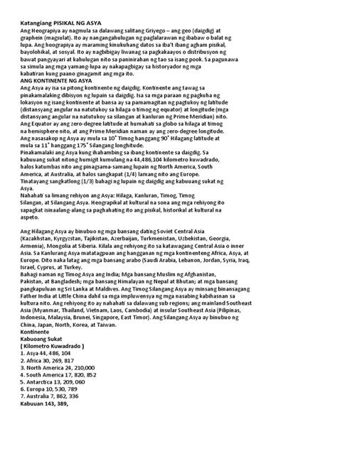 Lecture Notes Grade 7 Pdf
