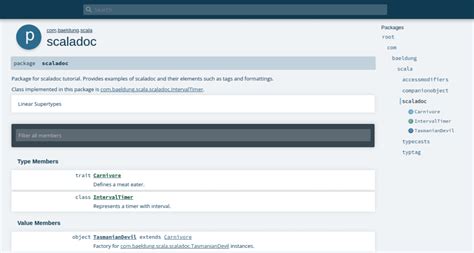 Guide To Scaladoc Baeldung On Scala