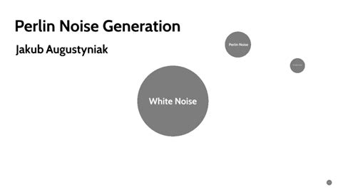 Perlin Noise Generation By Jakub Augustyniak On Prezi