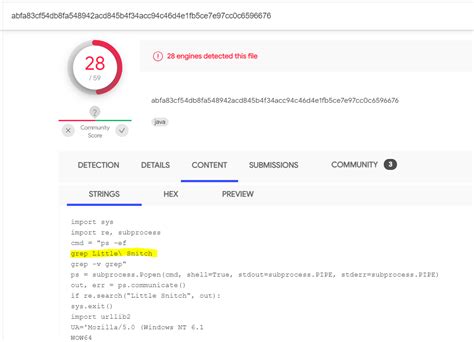 New Rule Security Software Discovery Using Grep Issue 742