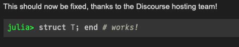No Syntax Highlighting Here Meta Discussion Julia Programming Language