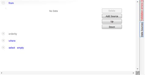 tour the query editor