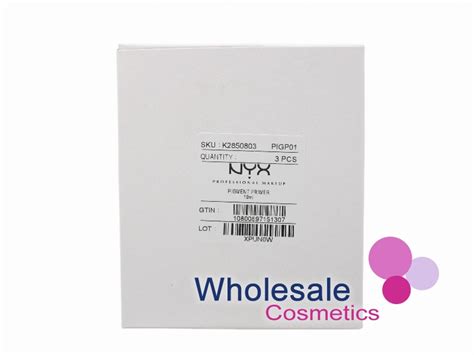 6 X Nyx Professional Makeup Pigment Primer 01